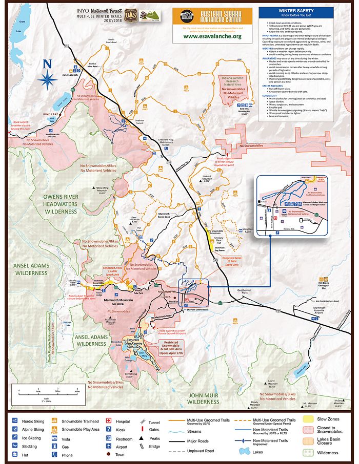 Winter Recreation Maps